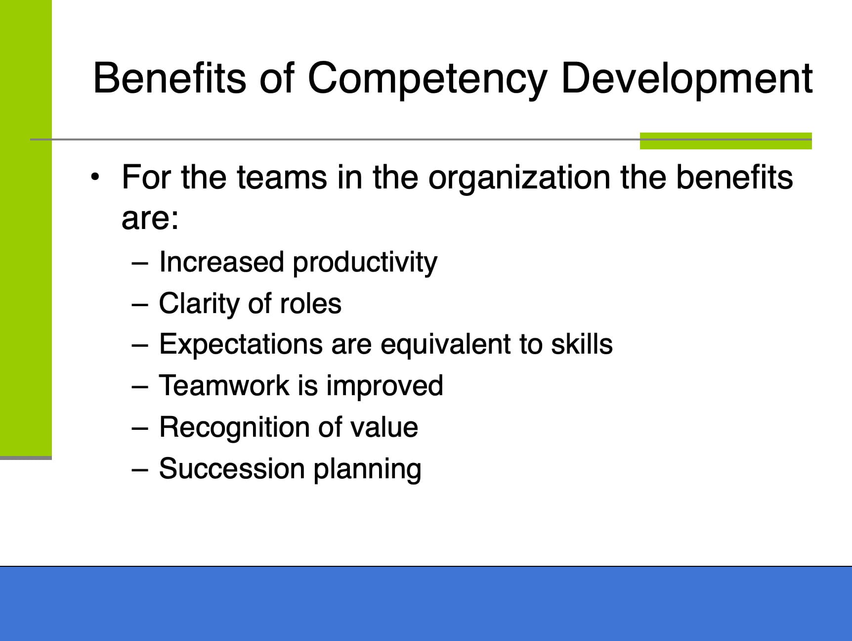 Competency Development Training Course Material By Oak Innovation Competency Development Training Course Material By Oak Innovation